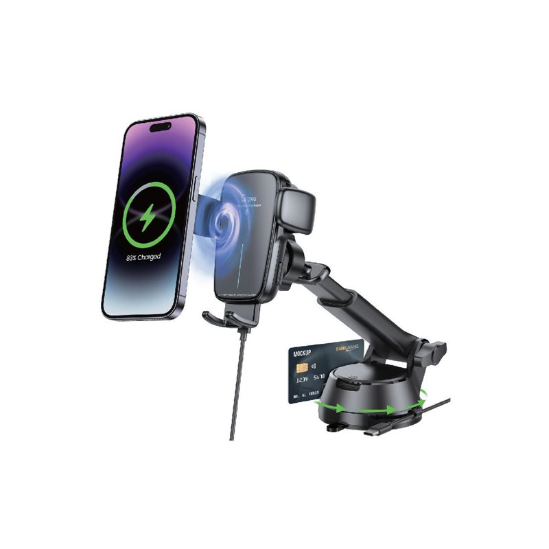 מעמד טעינה אלחוטית עם חיישן GRIPQI XW-50